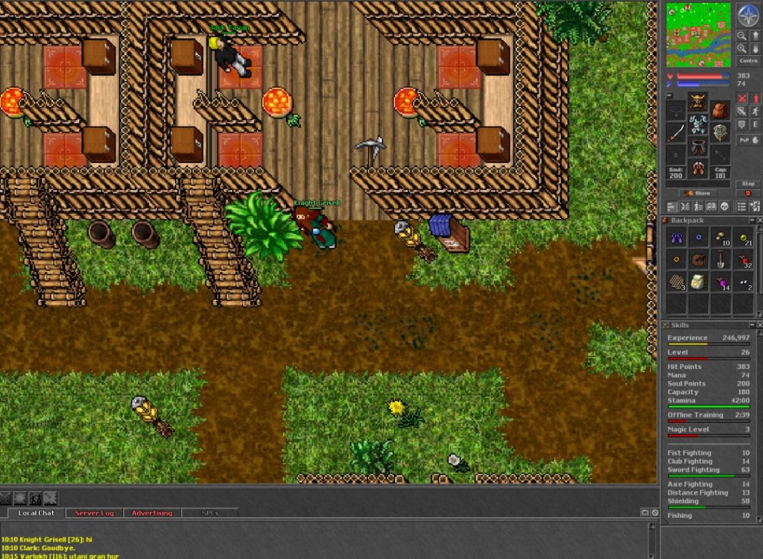 Juega Tibia, termina las tareas y gana premios😃