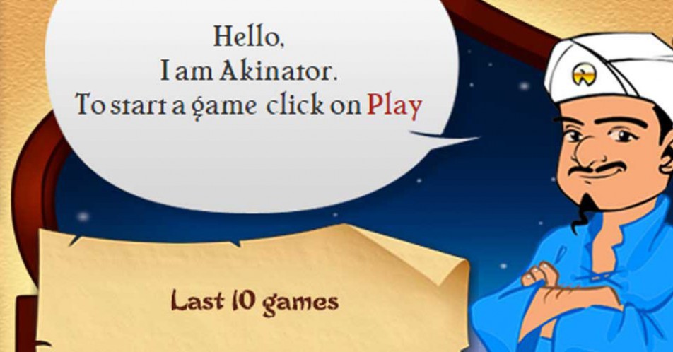 Gioca Akinator, completa le missioni e ricevi i premi