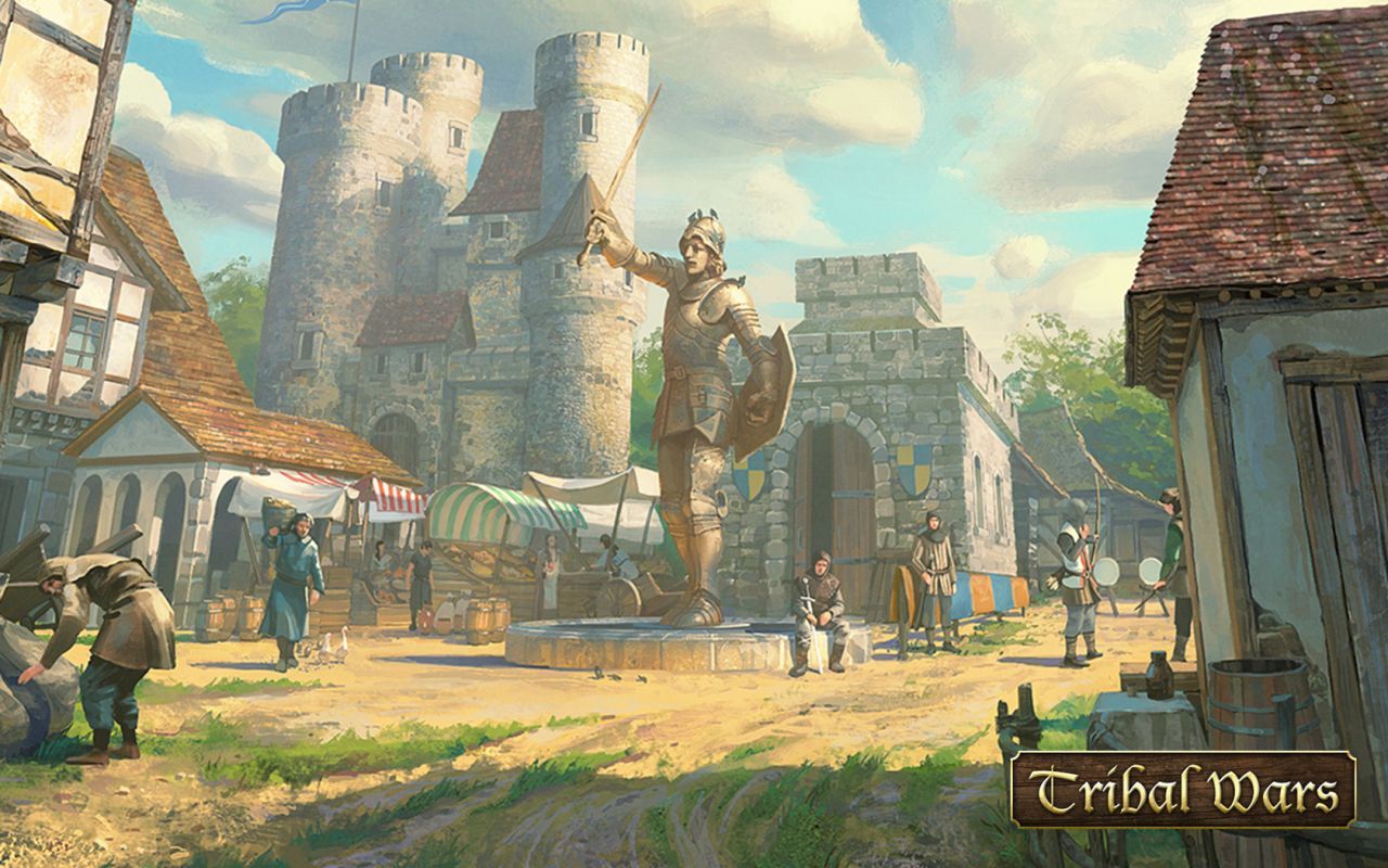 Play Tribal Wars, finish quests and get rewards😻