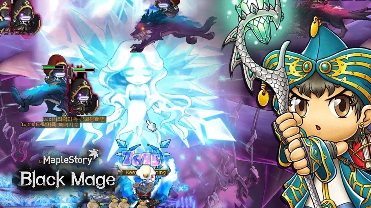 Play MapleStory Black Mage, finish quests and get rewards😻