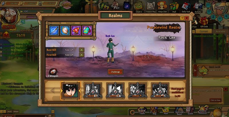 Play Unlimited Ninja, finish quests and get rewards😻