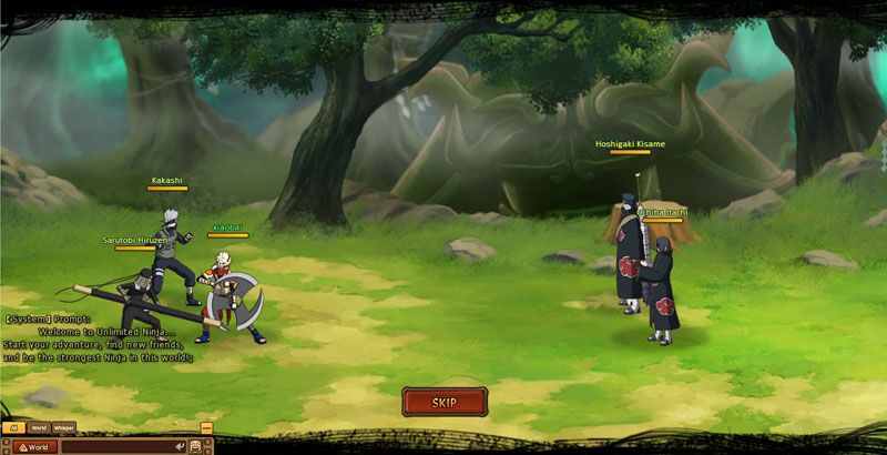 Play Unlimited Ninja, finish quests and get rewards😻